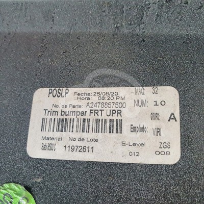 벤츠 GLB 범퍼 A2478857500 > G클래스[3세대][W464][18~] | 수입차중고부품 자동차중고부품 메딕카 OEM ...