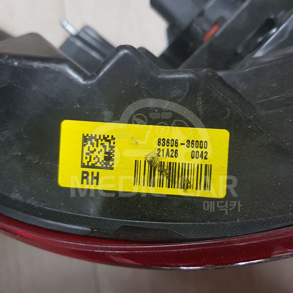 쌍용 G4렉스턴 후미등 조수석 1세대 후기 8360636000 > G4렉스턴[2세대][Y400][17~] | 수입차중고부품 ...